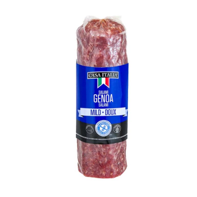 Casa Italia Genoa Italian Style Salami - Antichi Sapori USA - Fine ...